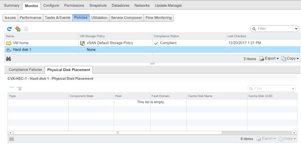 vSAN 에서 생성되지 않은 vmdk 를 vSAN datastore 에서 사용하는 경우 문제점. – byounghee.me